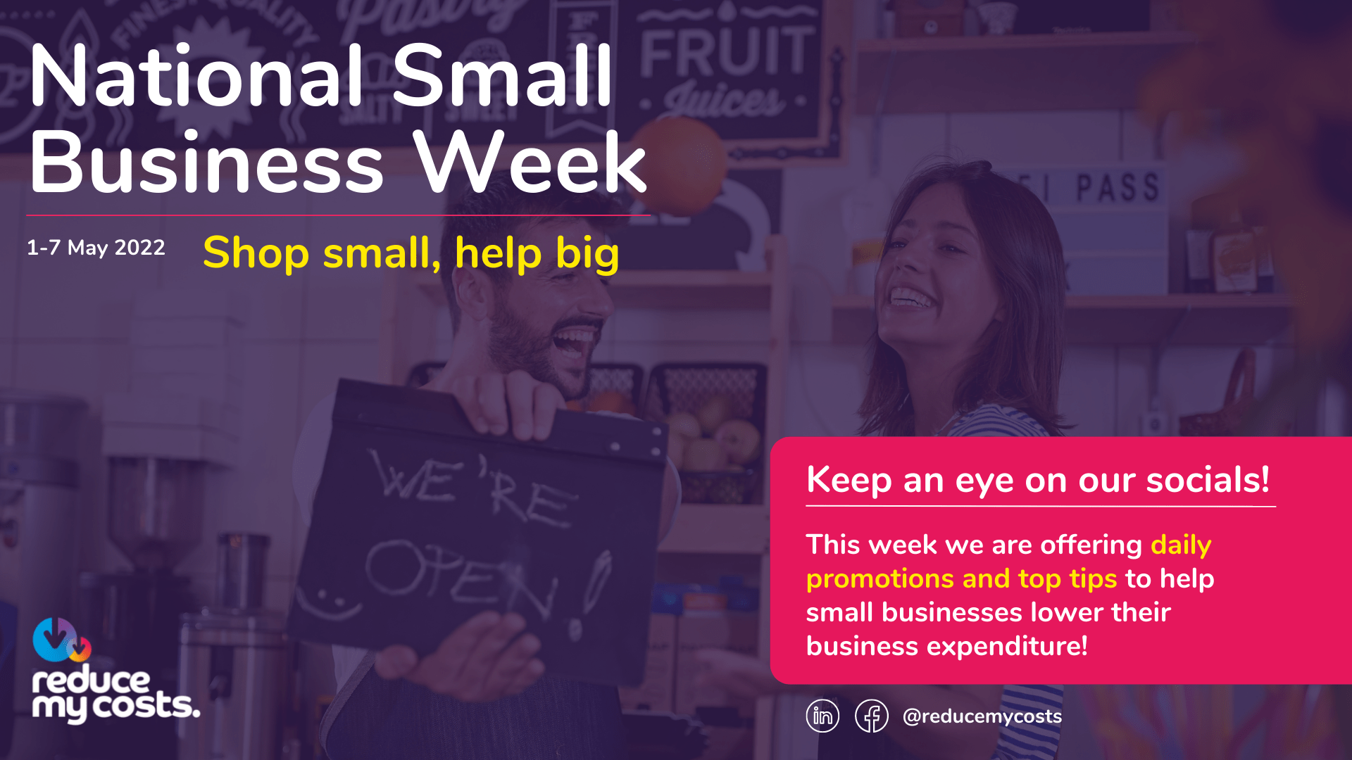 Helping Your Small Business Thrive | Reduce My Costs